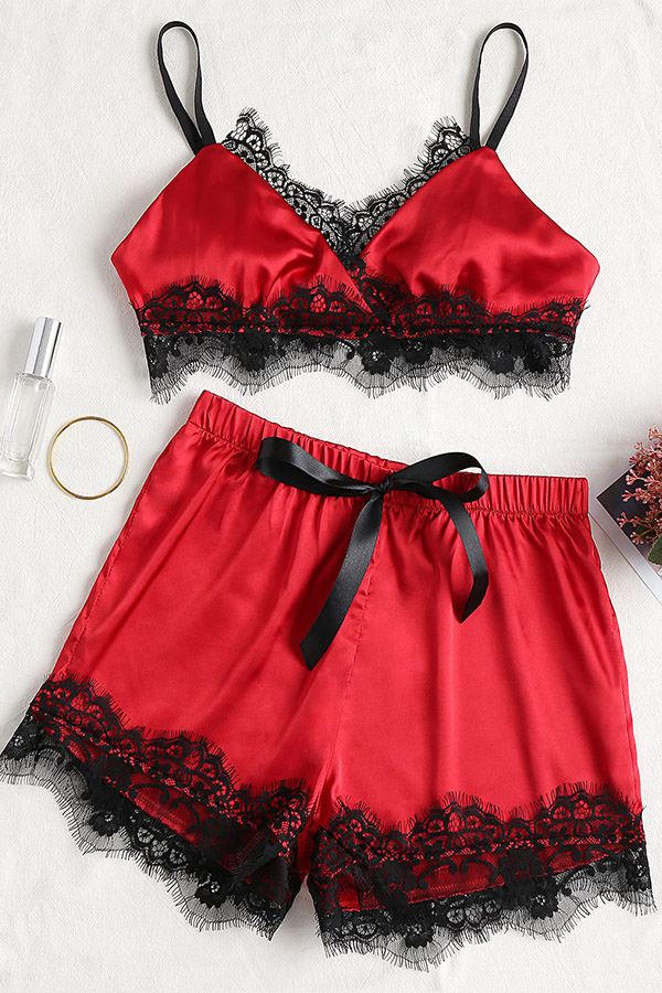 Lovely Sexy Lace Patchwork Red BabydollsLW | Fashion Online For Women ... Lovely Sexy Lace Patchwork Red BabydollsLW | Fashion Online For Women ...